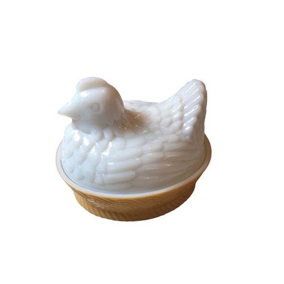 Avon | Accents | Hen On A Nest Vintage 7s Avon Large Country Farm ...